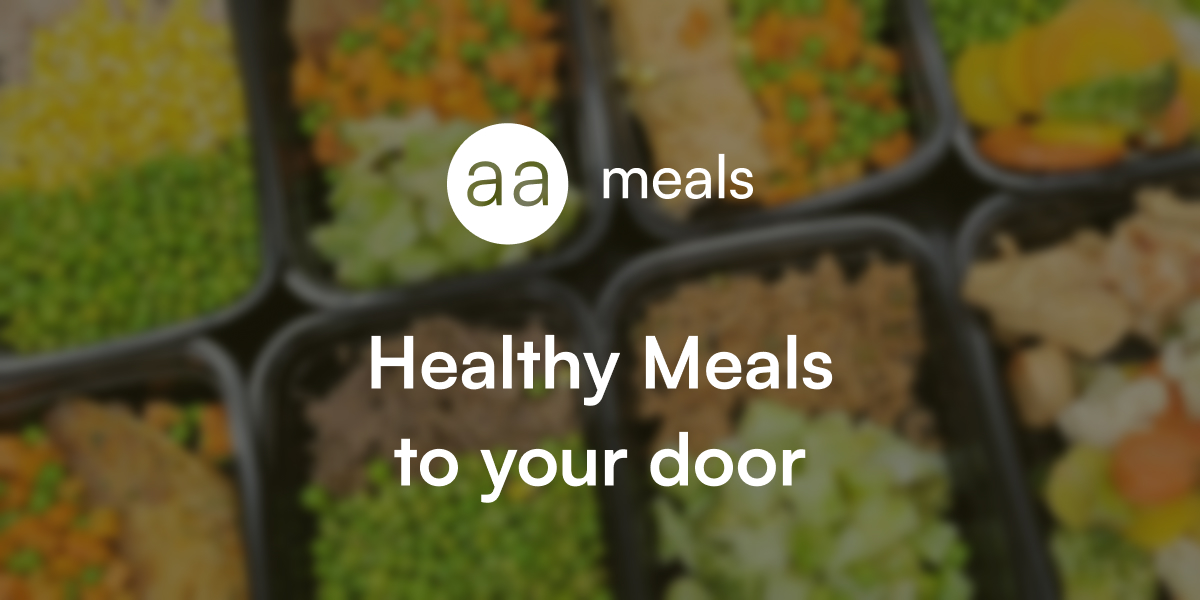 Healthy meals to your door | AA Meals